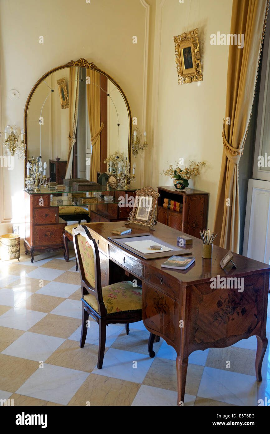 Bedroom Montes Molina House Merida Yucatan Mexico Stock Photo - Alamy