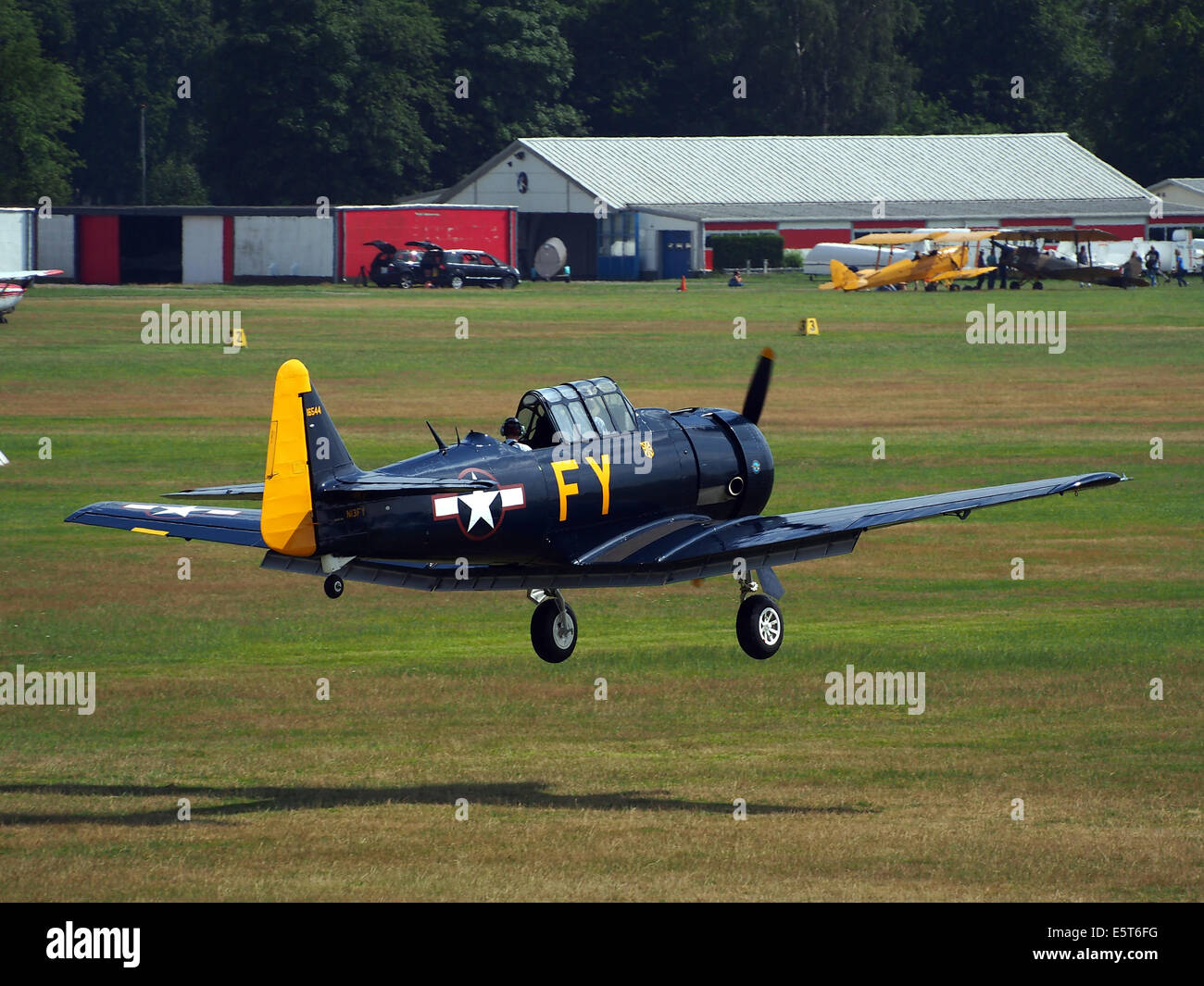 N13FY, an AT-6A Texan (16544), a World War II-era training aircraft ...