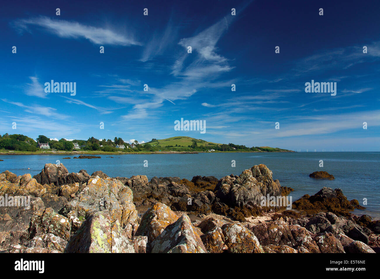 Castlehill Point (Castle Point) from Rockcliffe, Dumfries and Galloway ...