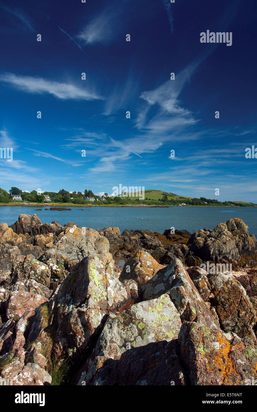 Castlehill Point (Castle Point) from Rockcliffe, Dumfries and Galloway ...
