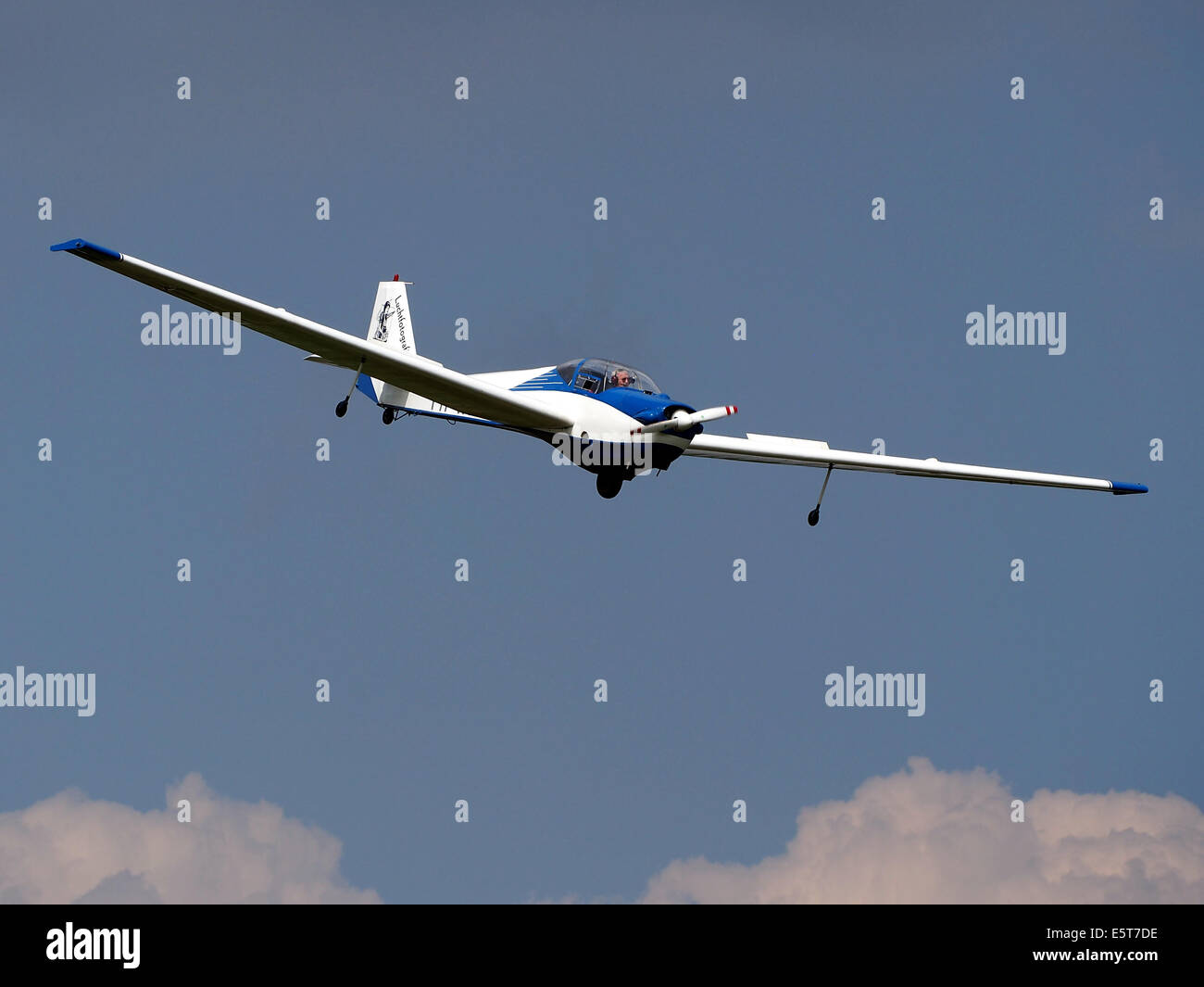 The PH-1186 Scheibe SF-25C Falke, a glider, is pictured at Hilversum ...