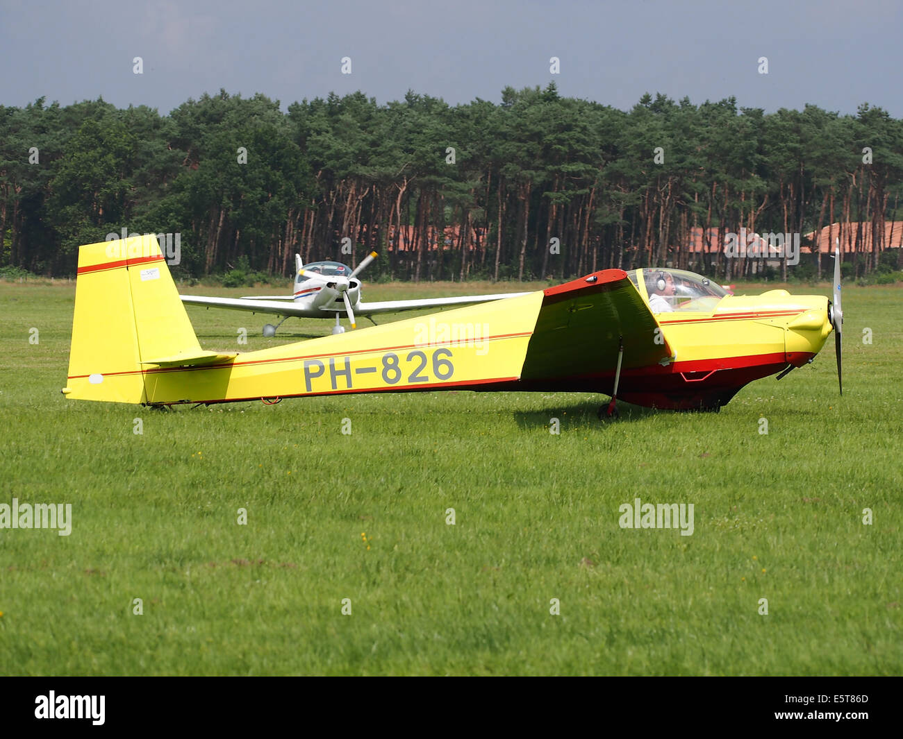 This image shows PH-826, a Scheibe SF 25 B, a light aircraft at ...