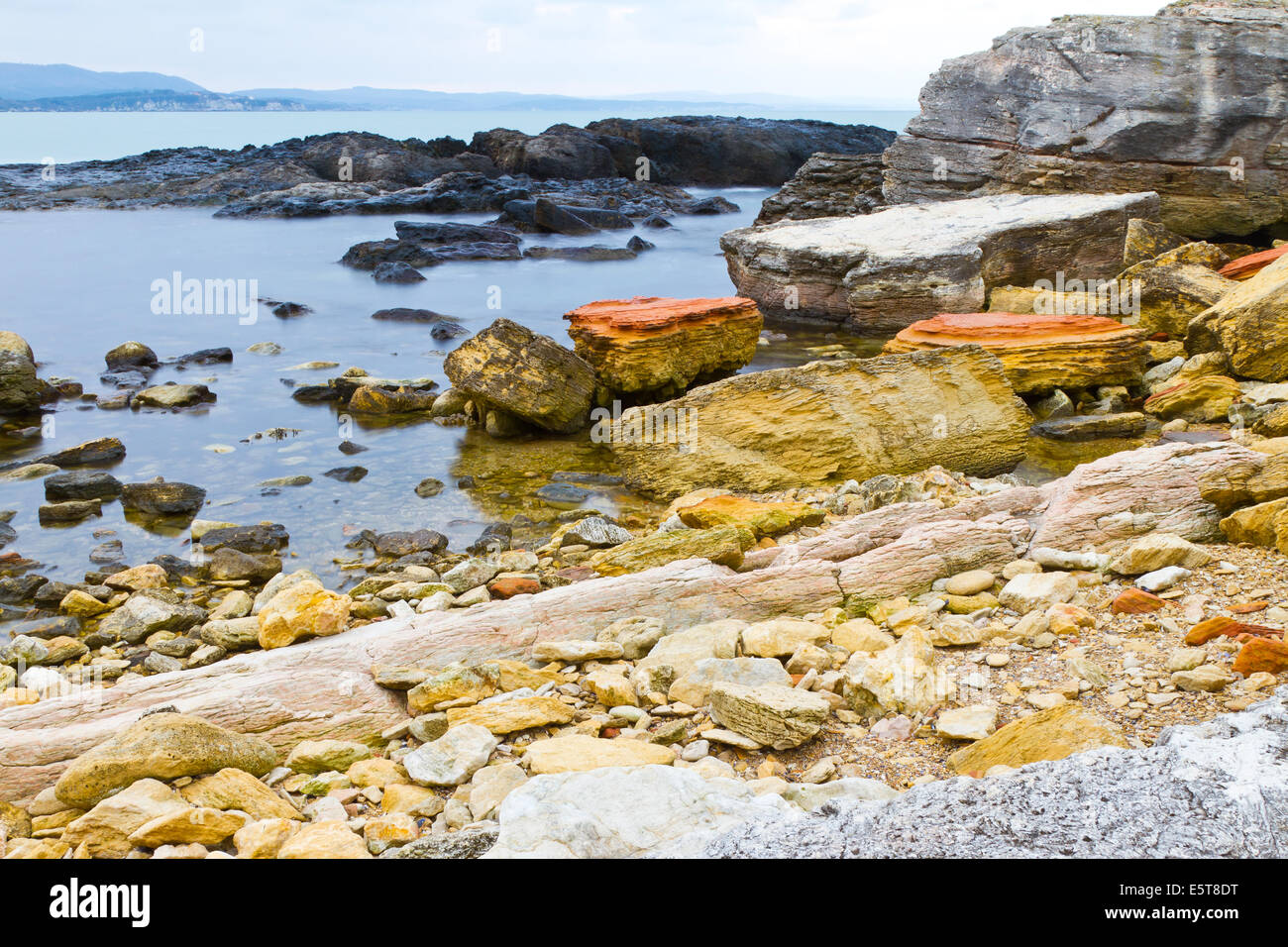 Pembe Kayalar from Kefken, Turkey Stock Photo - Alamy
