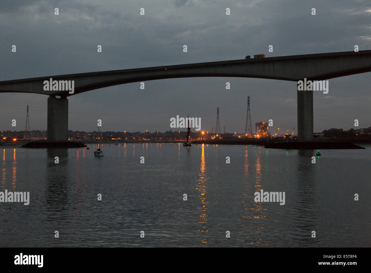 Orwell bridge hi-res stock photography and images - Alamy