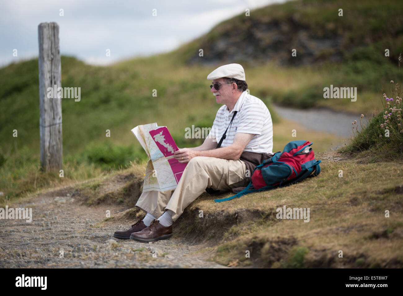 Map of man hi-res stock photography and images - Alamy