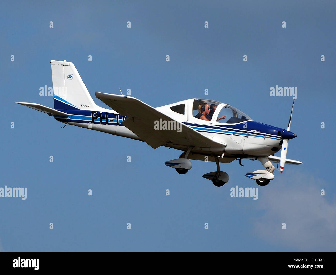 PH-TCM, a Tecnam P2002 Sierra, lands at Hilversum Airport (ICAO EHHV ...