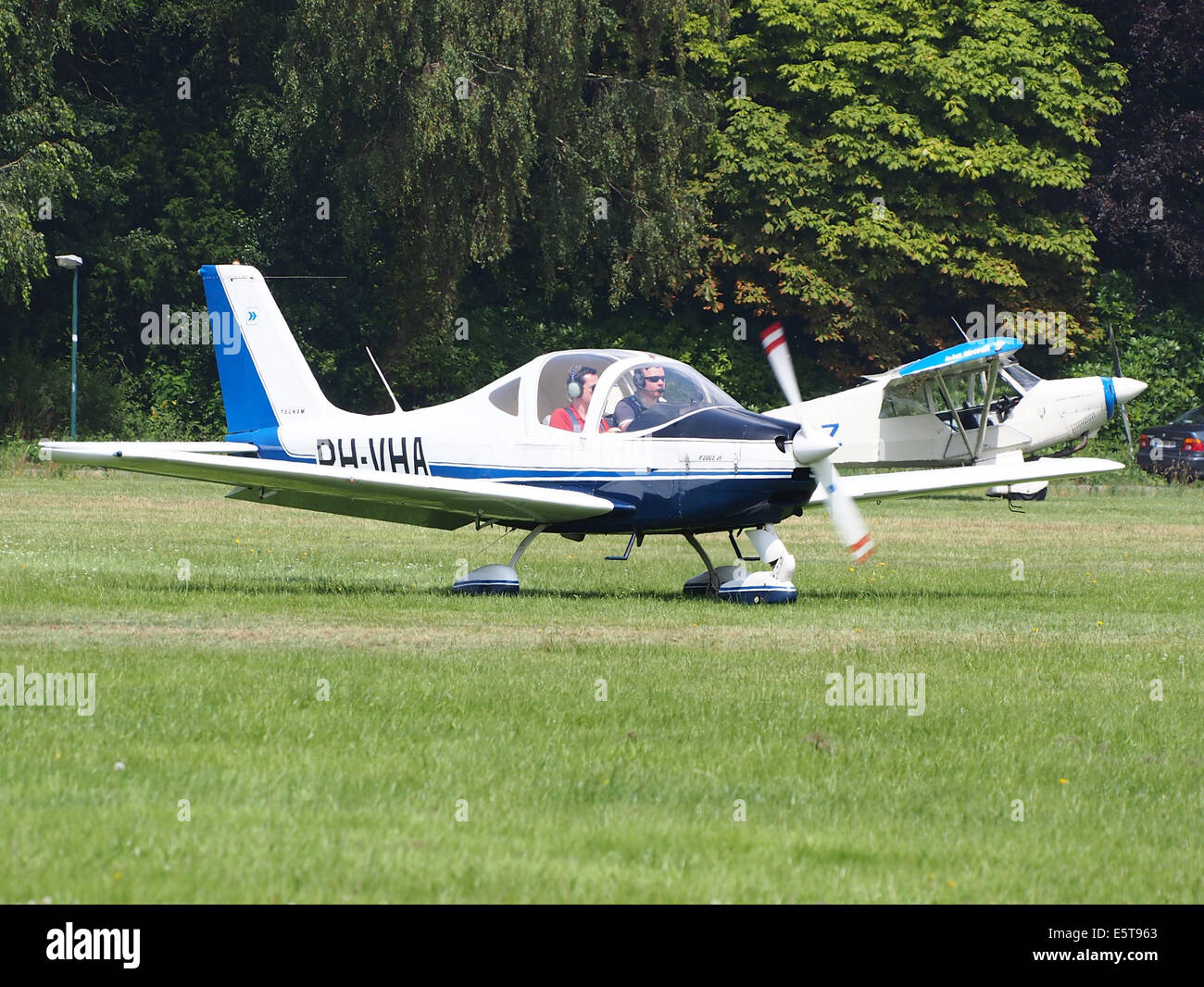 Ph vha tecnam p2002 jf at hilversum airport icao ehhv hi-res stock ...