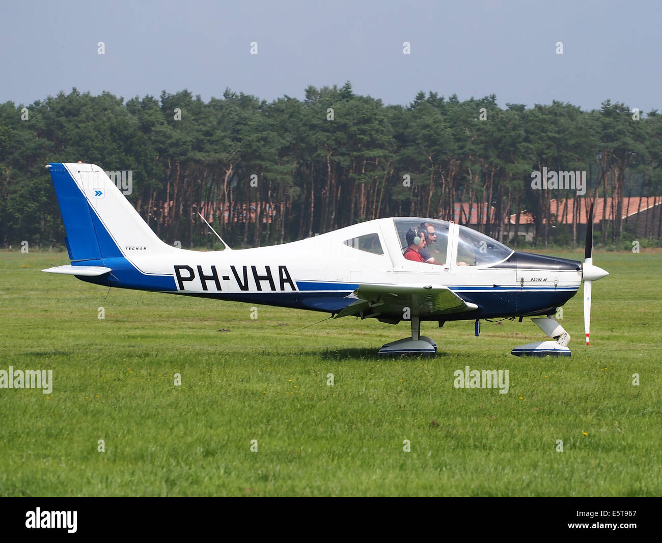 Ph vha tecnam p2002 jf at hilversum airport icao ehhv hi-res stock ...