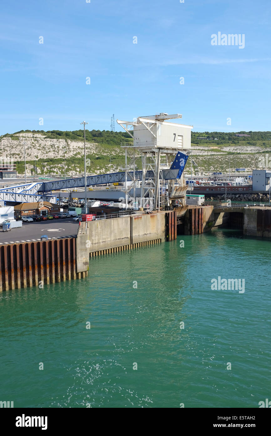 Boarding gate 7 at Port of Dover, UK Stock Photo - Alamy