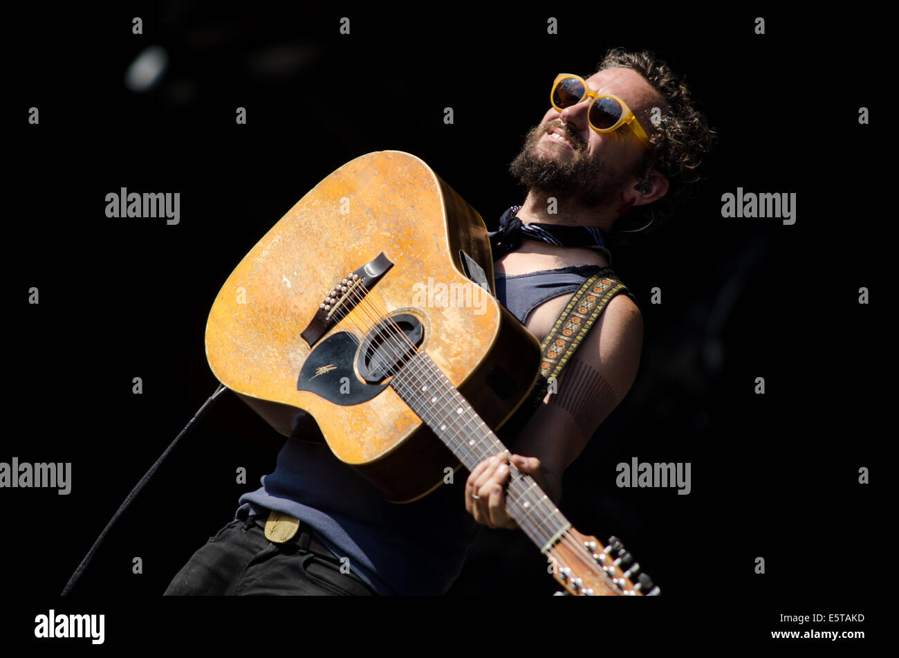 John Butler trio live at concert Stock Photo - Alamy