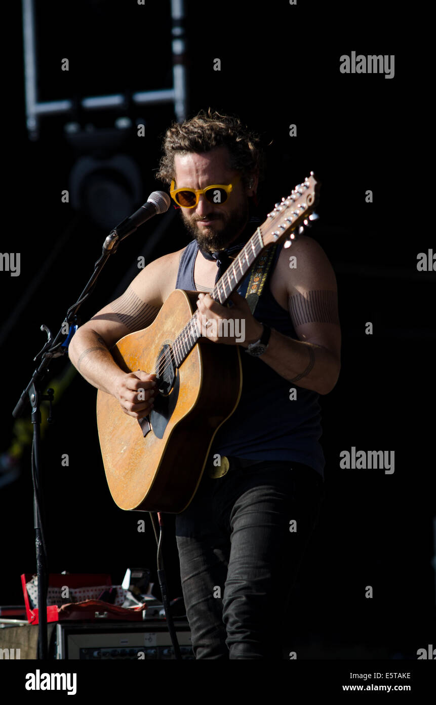 John Butler trio live at concert Stock Photo - Alamy