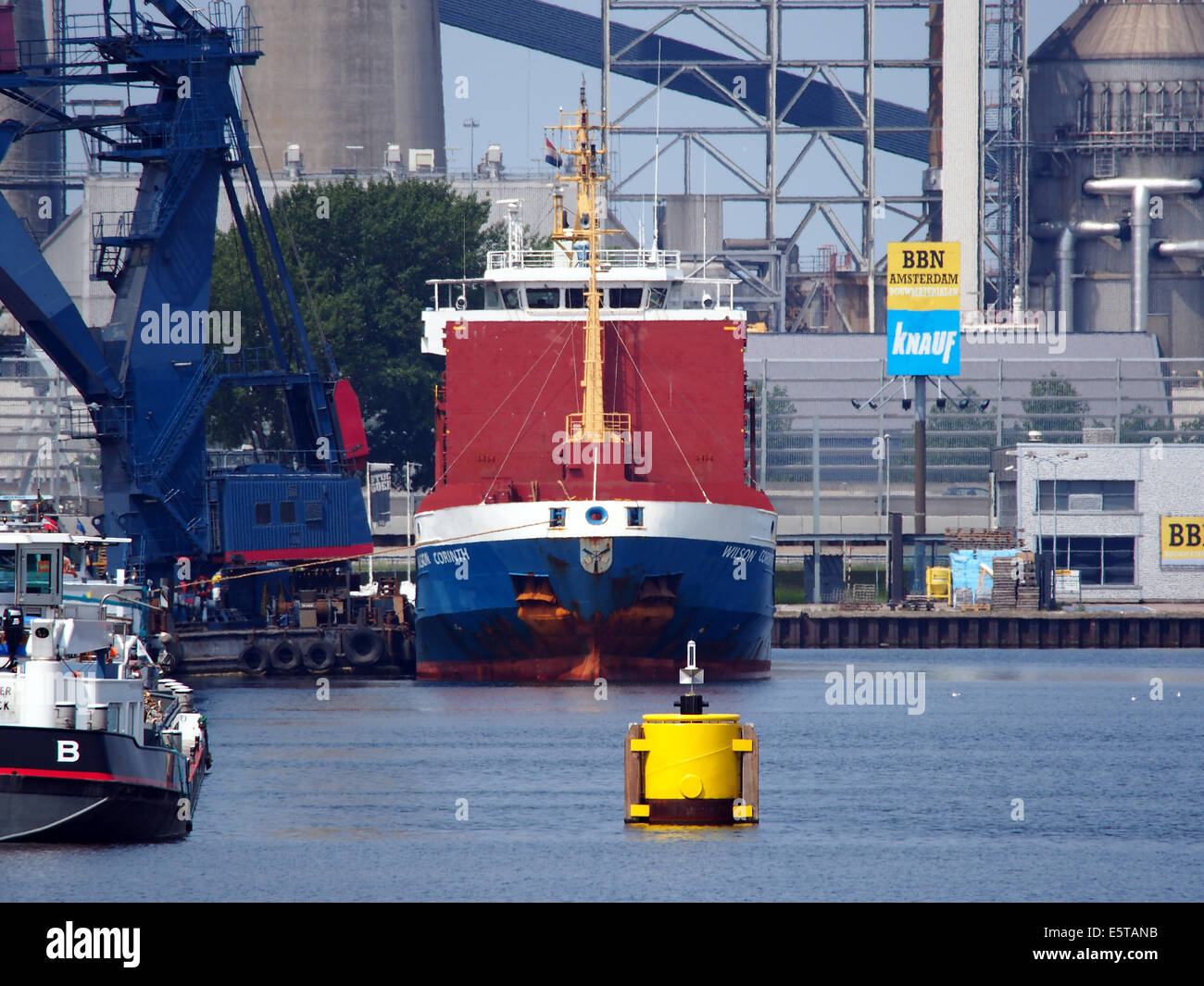 The WILSON CORINTH, identified by IMO 9158109 and callsign V2BB2, is a ...