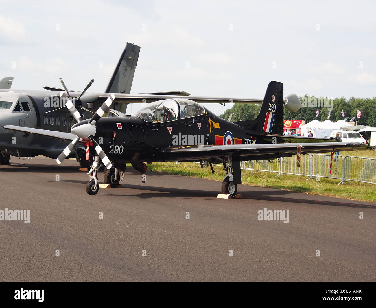 The ZF290 Embraer Tucano T1 is a military trainer aircraft, used for ...