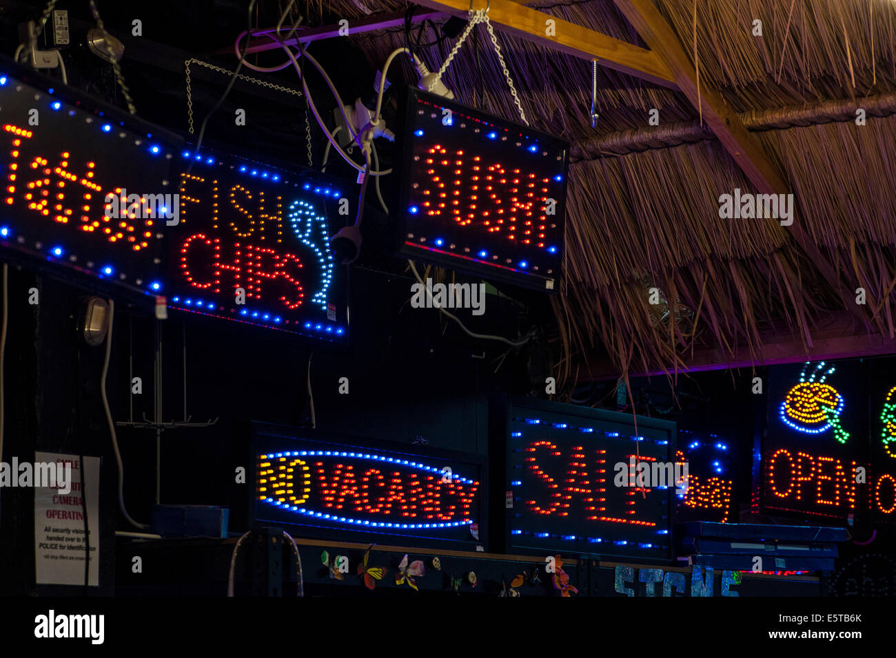 Neon signs, Perth, WA Stock Photo - Alamy