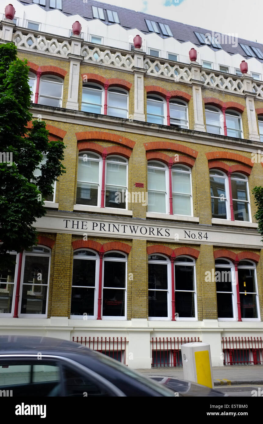 The Printworks in Clerkenwell, London Stock Photo - Alamy