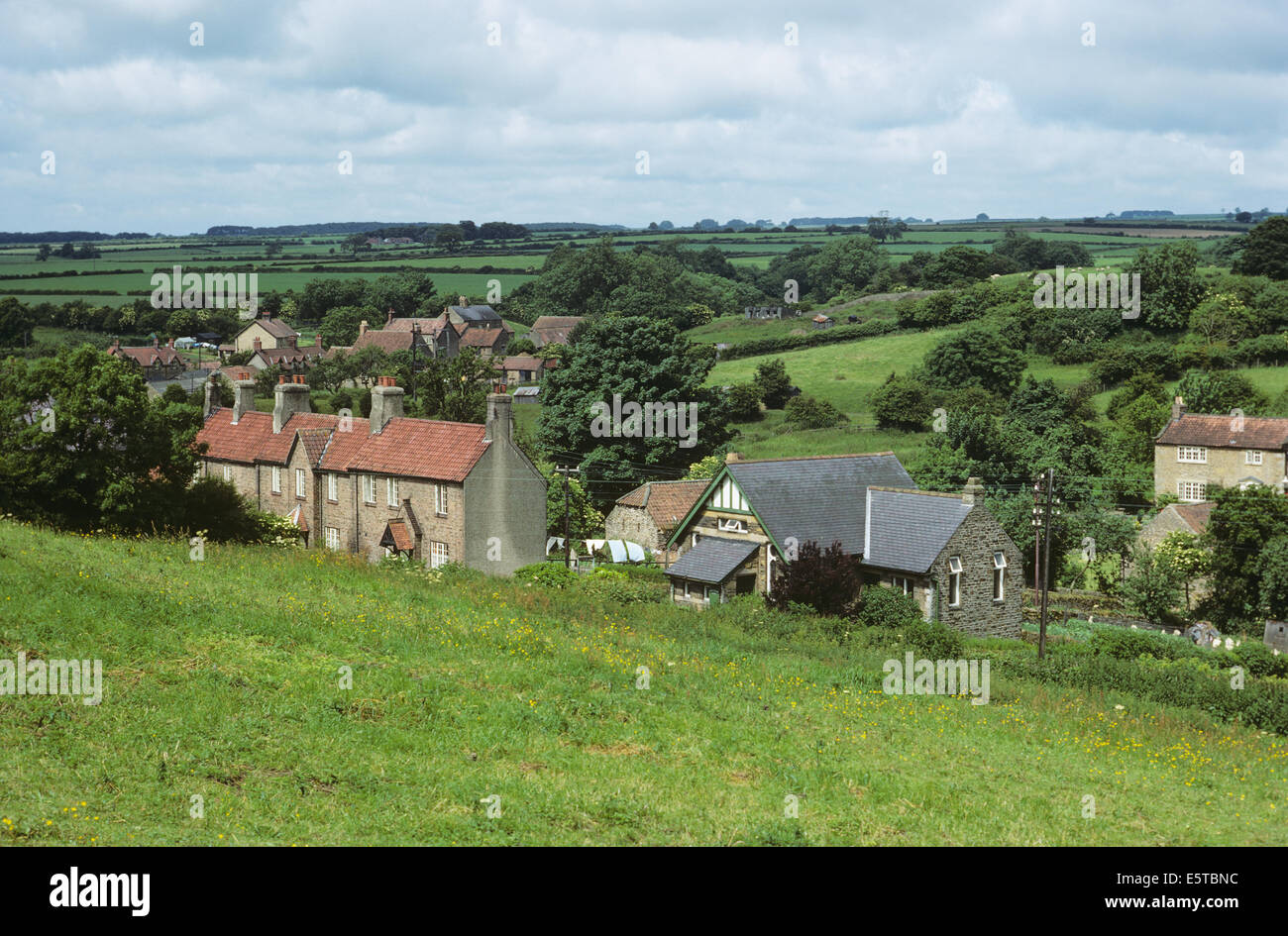 Countryside north of Scarbrough, North Yorkshire, England 690707 022 ...