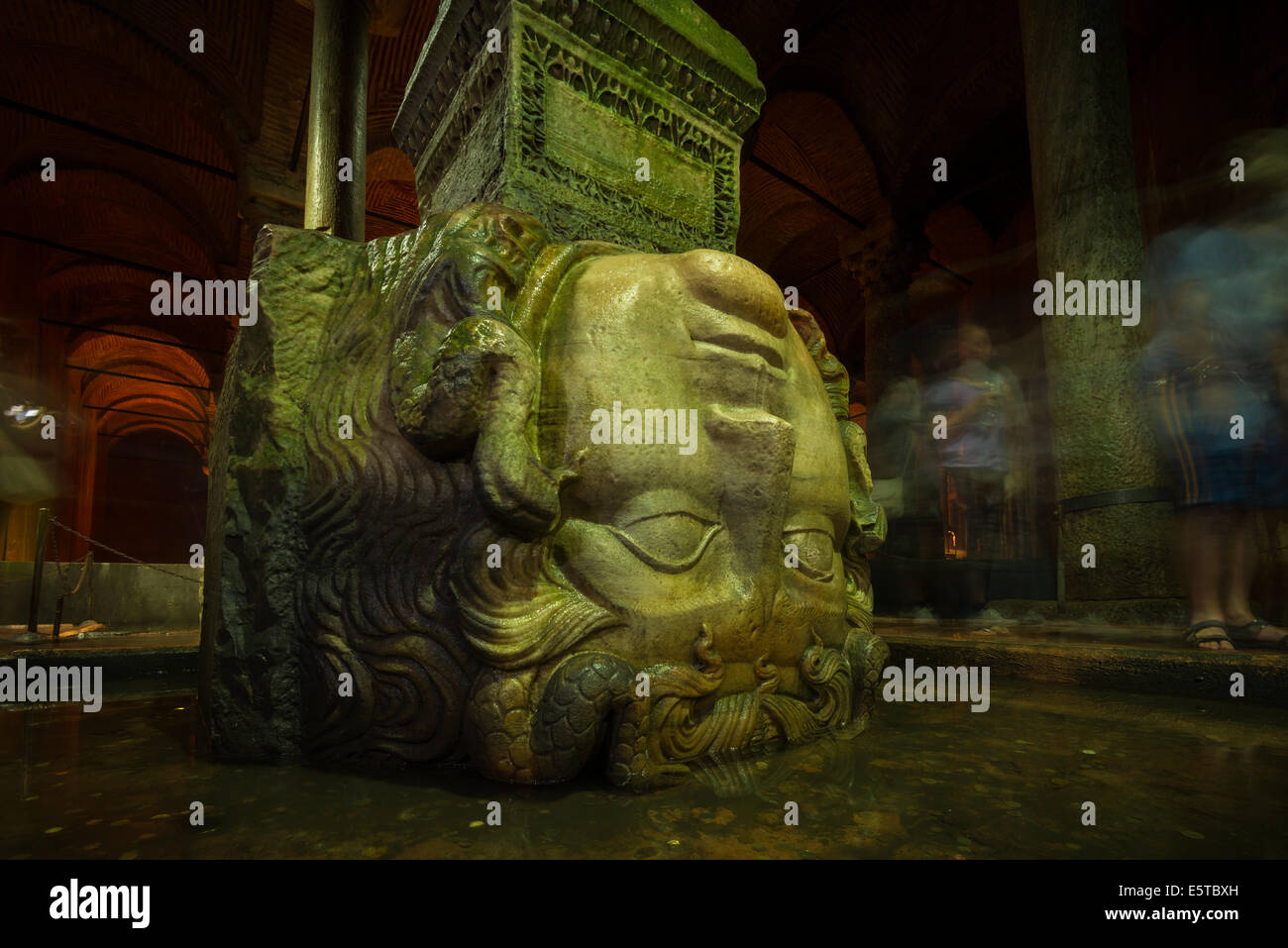Basilica cistern istanbul medusa hi-res stock photography and images ...