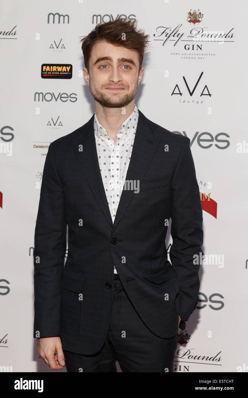 New York, NY, USA. 5th Aug, 2014. Daniel Radcliffe at arrivals for ...