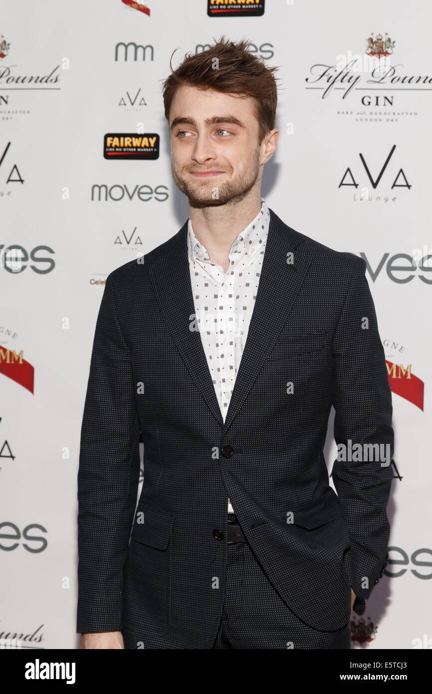 New York, NY, USA. 5th Aug, 2014. Daniel Radcliffe at arrivals for ...