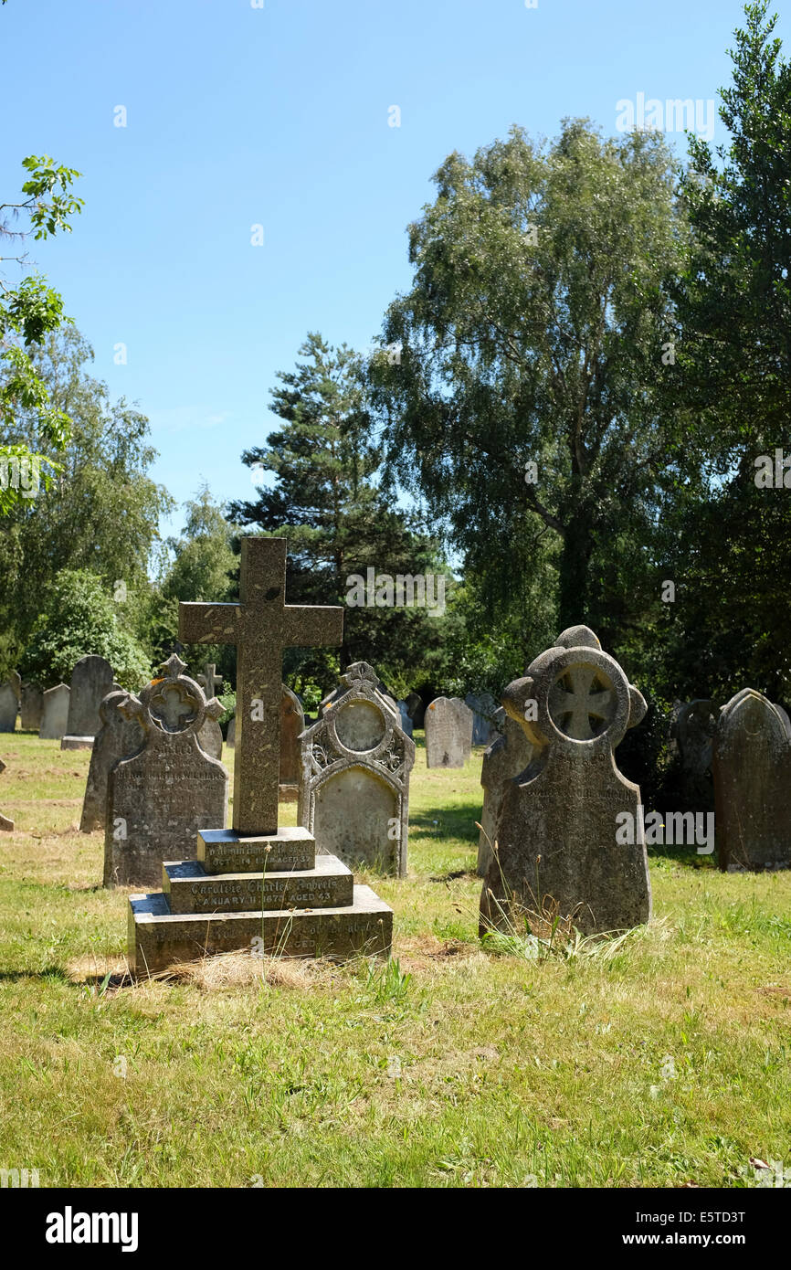 Tombs at Higher Cemetery of Exeter, England, UK Stock Photo - Alamy