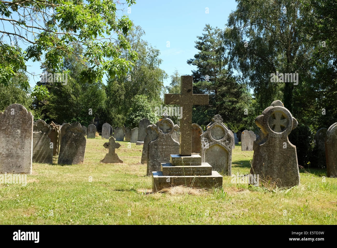 Tombs at Higher Cemetery of Exeter, England, UK Stock Photo - Alamy