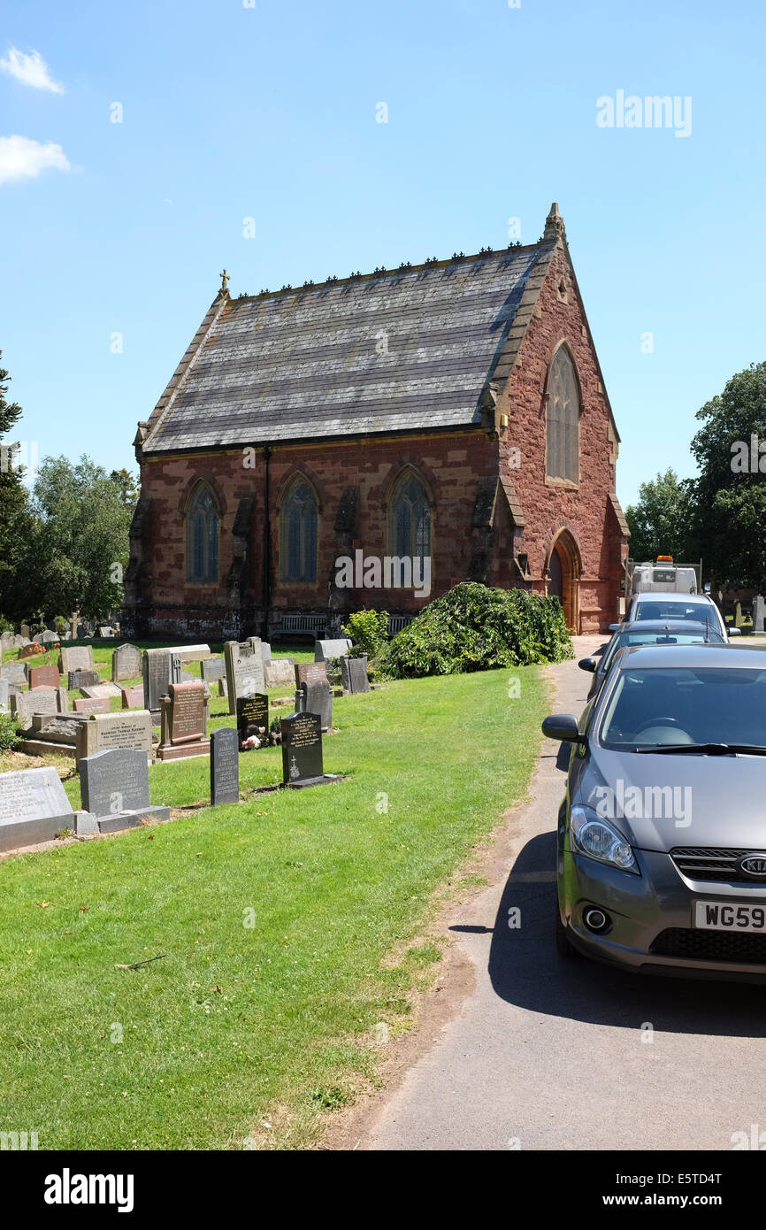 Chapel at Higher Cemetery of Exeter, England, UK Stock Photo - Alamy
