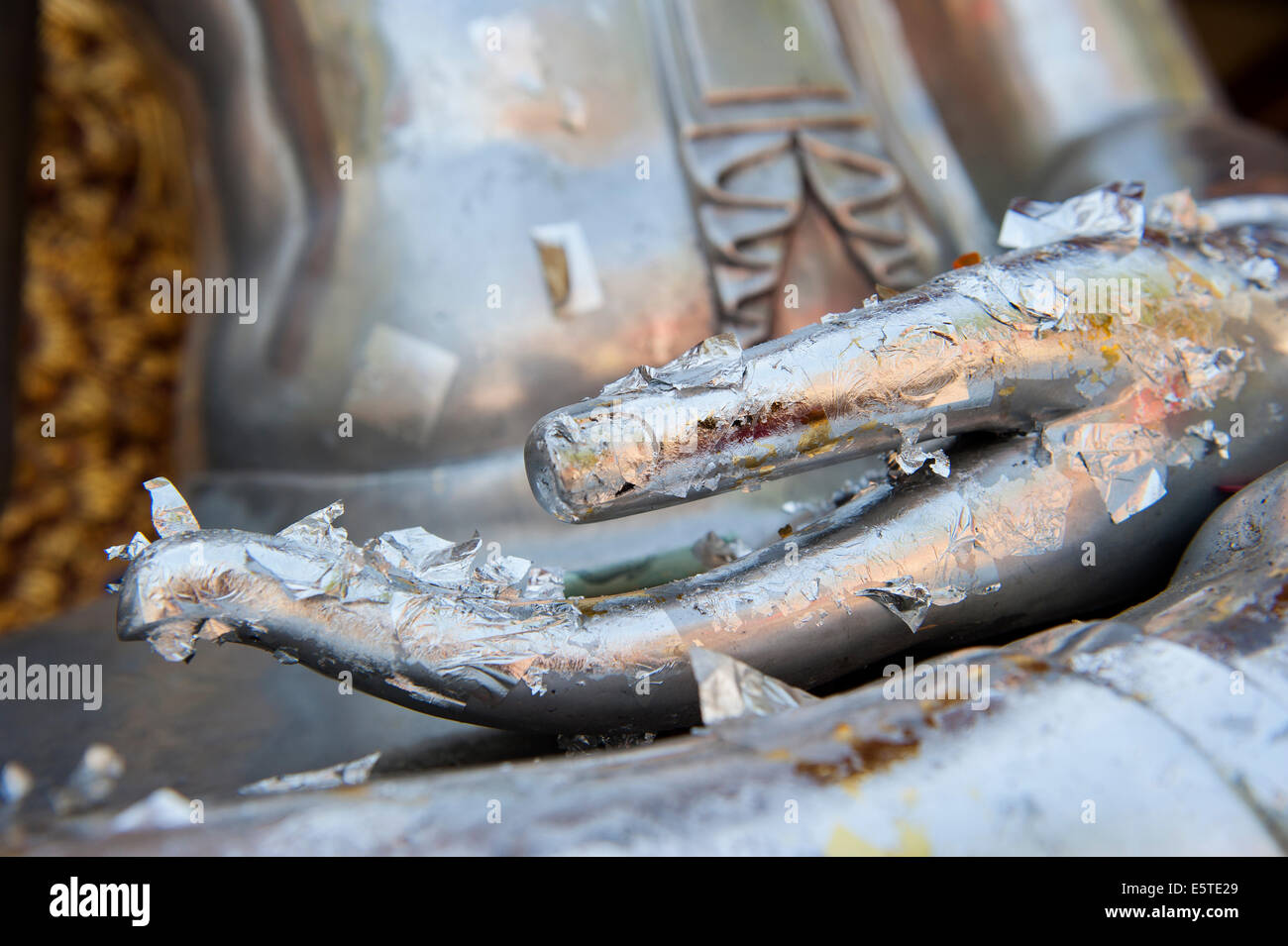 The hand of buddha Stock Photo - Alamy