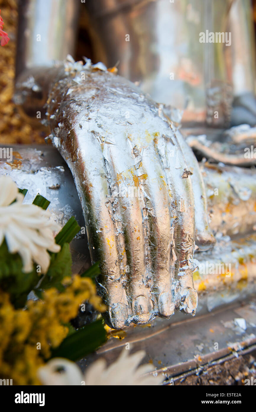 Hands of buddha Stock Photo - Alamy