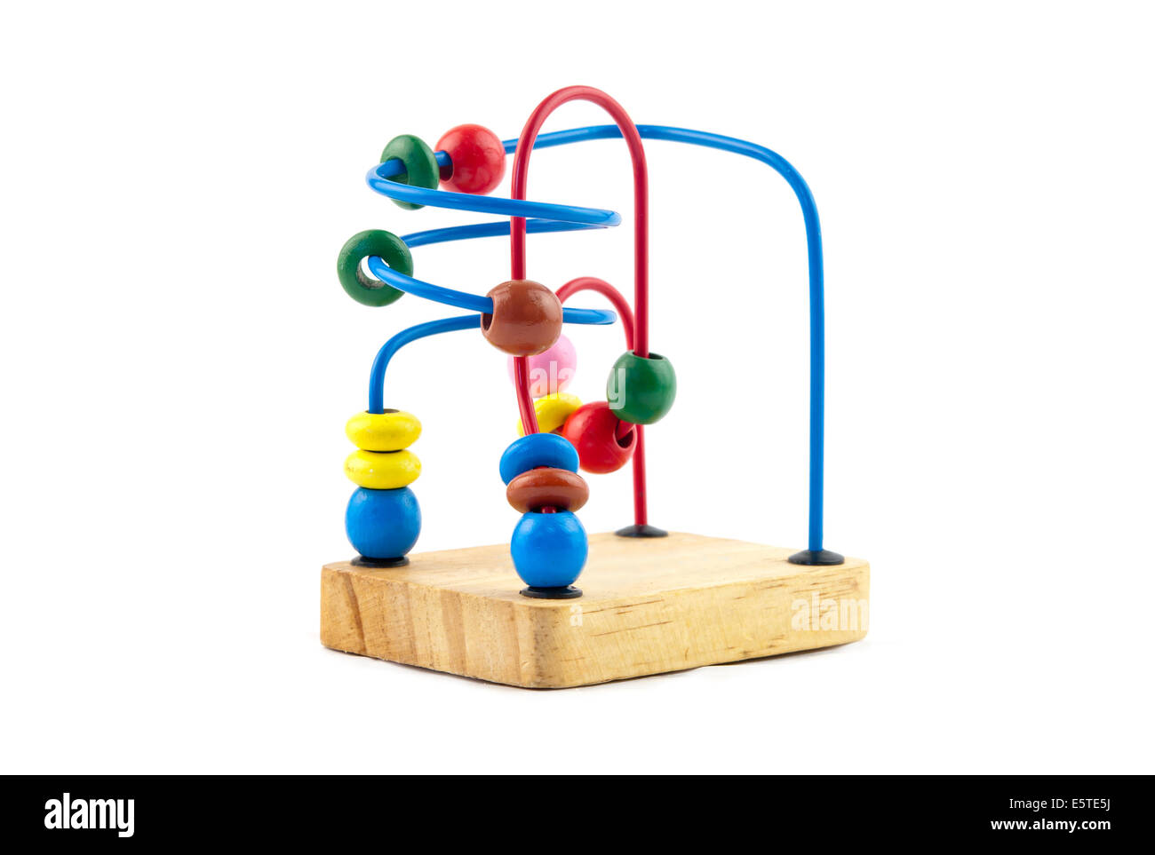 Wooden labyrinth Cut Out Stock Images & Pictures - Alamy