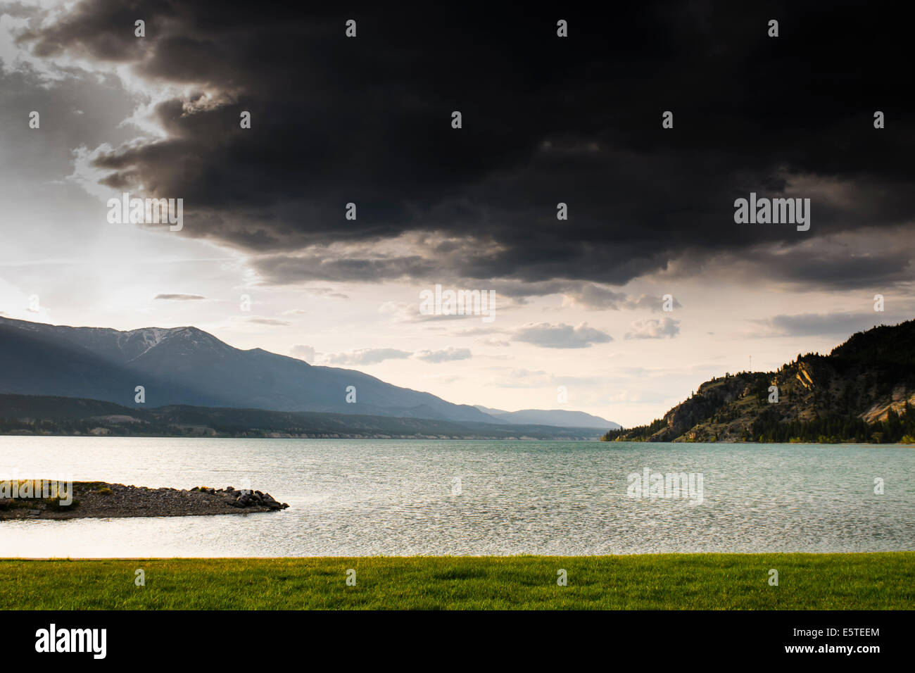 Scenic Columbia Lake area British Columbia Canada Stock Photo - Alamy
