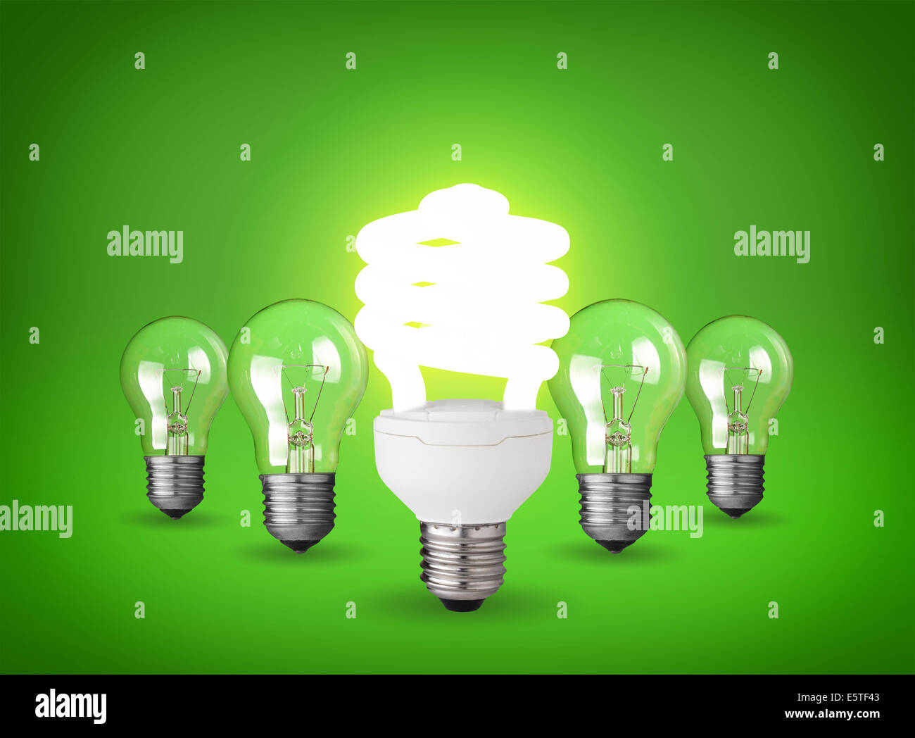 Idea concept with light bulbs Stock Photo - Alamy