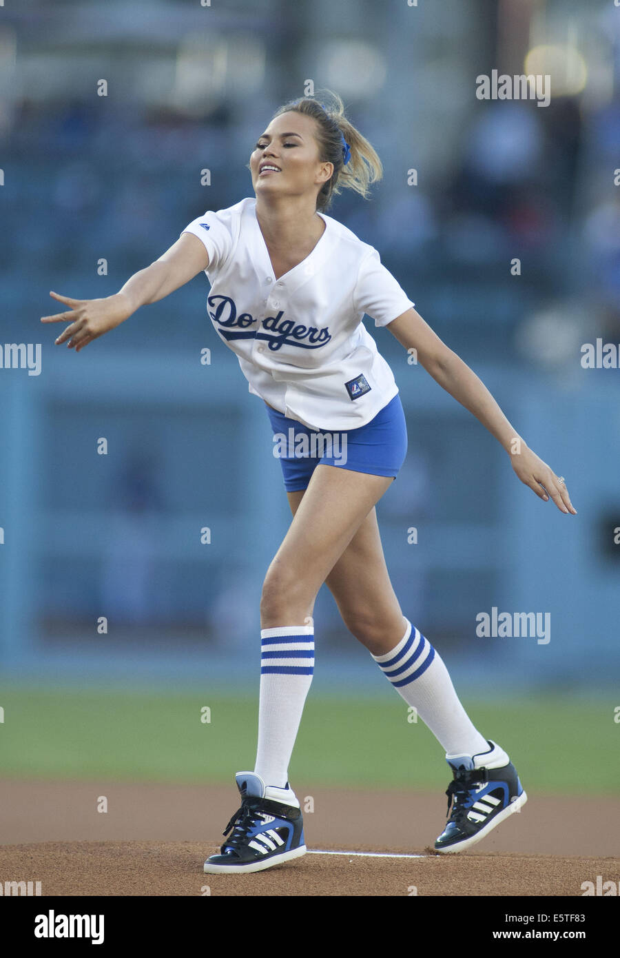 Los Angeles, California, US. 5th Aug, 2014. 05 August 2014: Supermodel ...