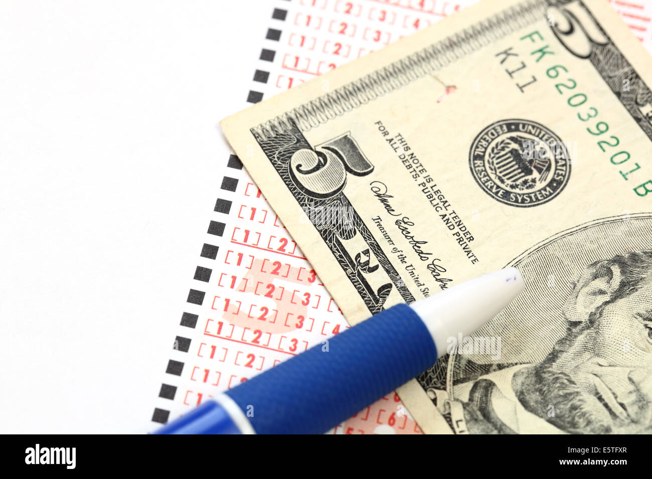 5 dollar ticket hi-res stock photography and images - Alamy