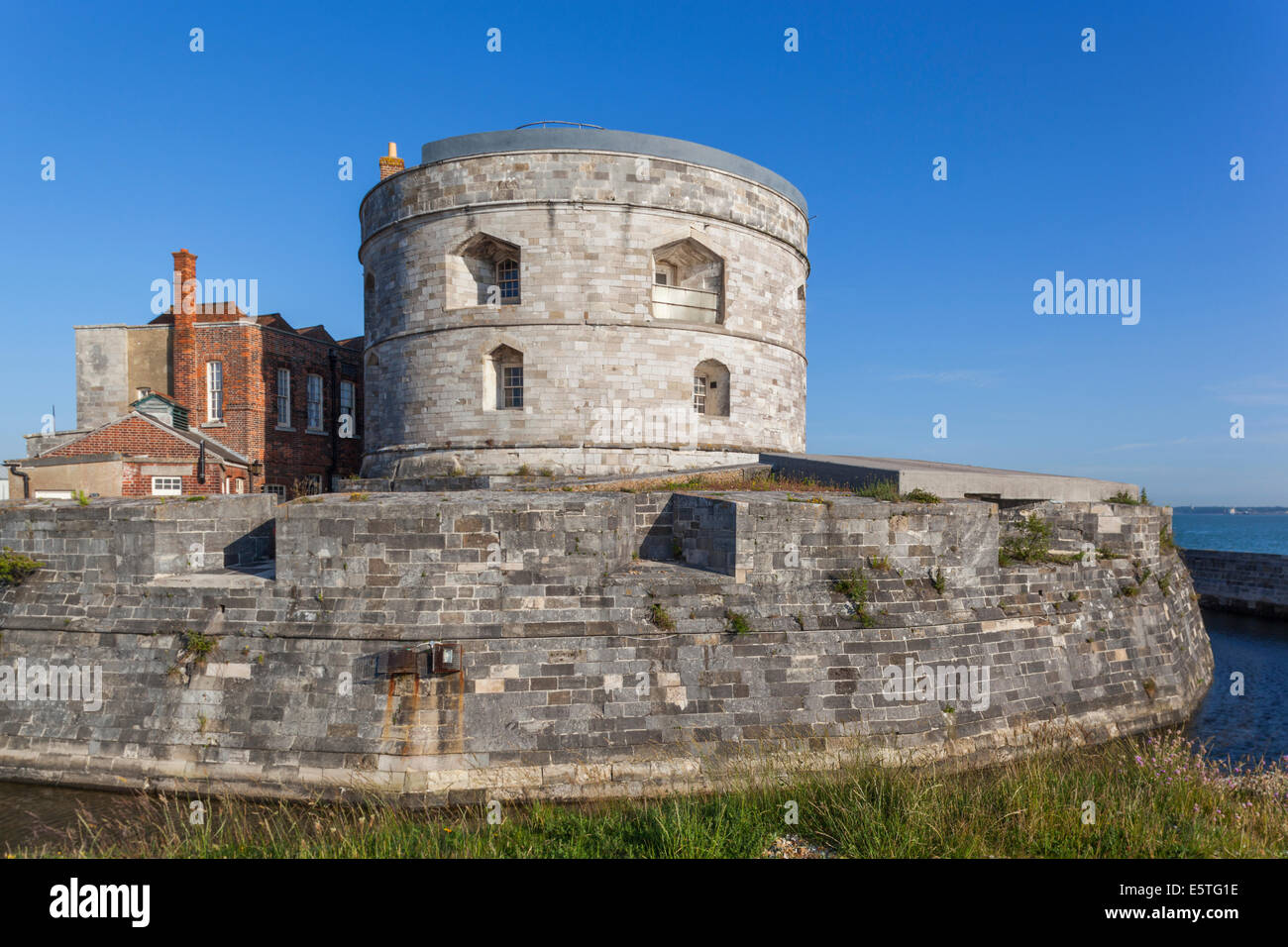 England, Hampshire, Calshot Castle Stock Photo - Alamy