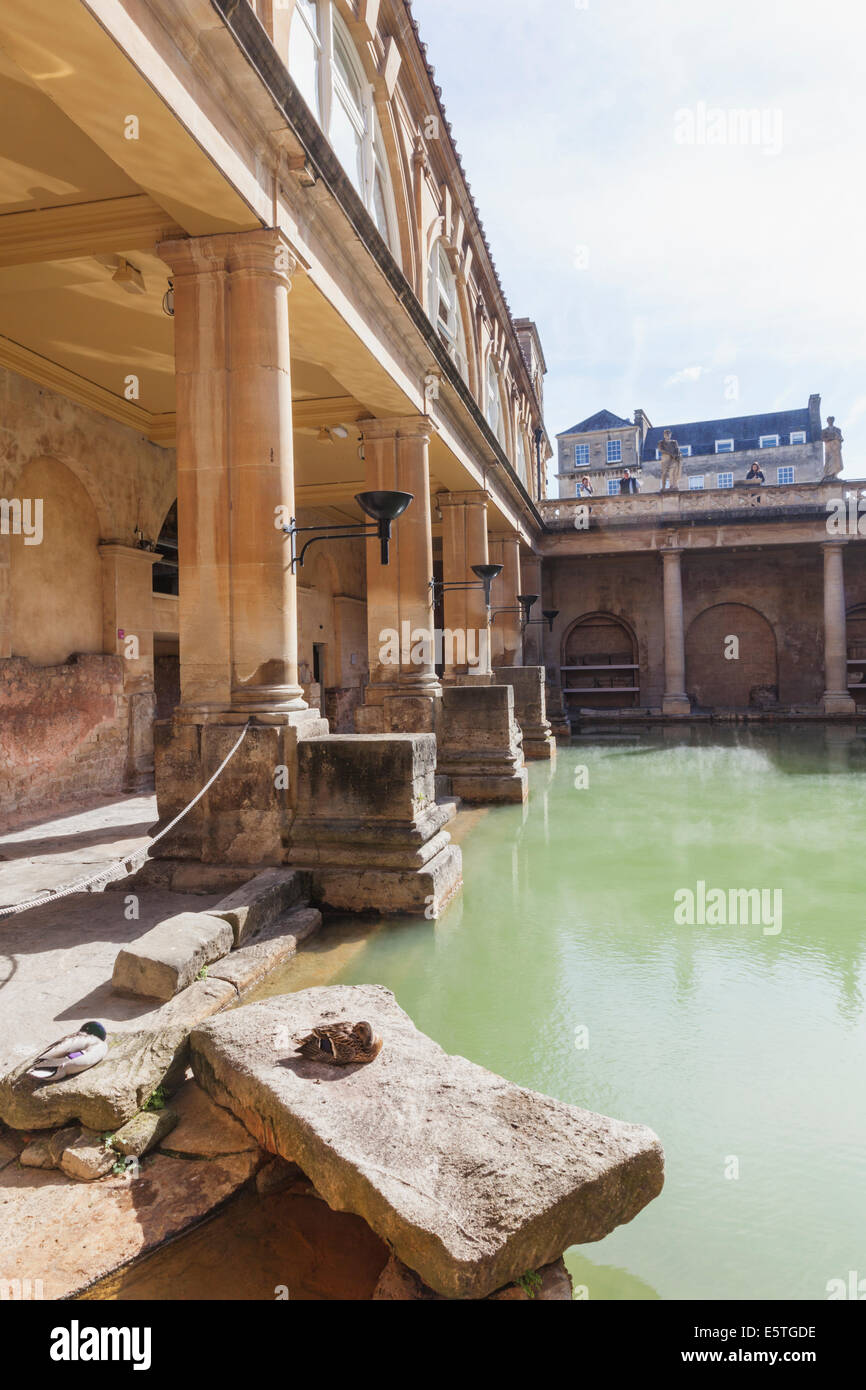 Roman baths at bath hi-res stock photography and images - Alamy