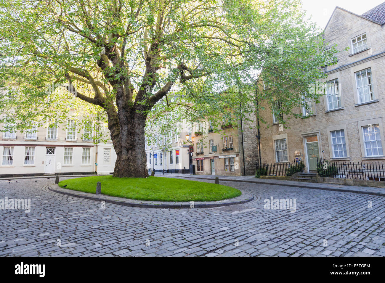 England, Somerset, Bath, Abbey Green Stock Photo - Alamy