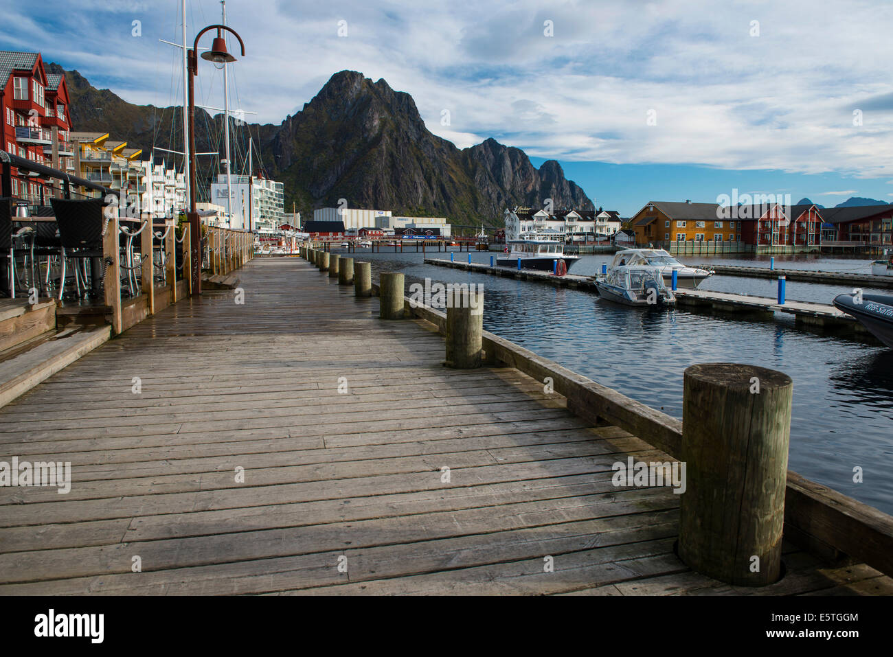 Harbour, Svolvær,Vågan, Lofoten, Norway Stock Photo - Alamy