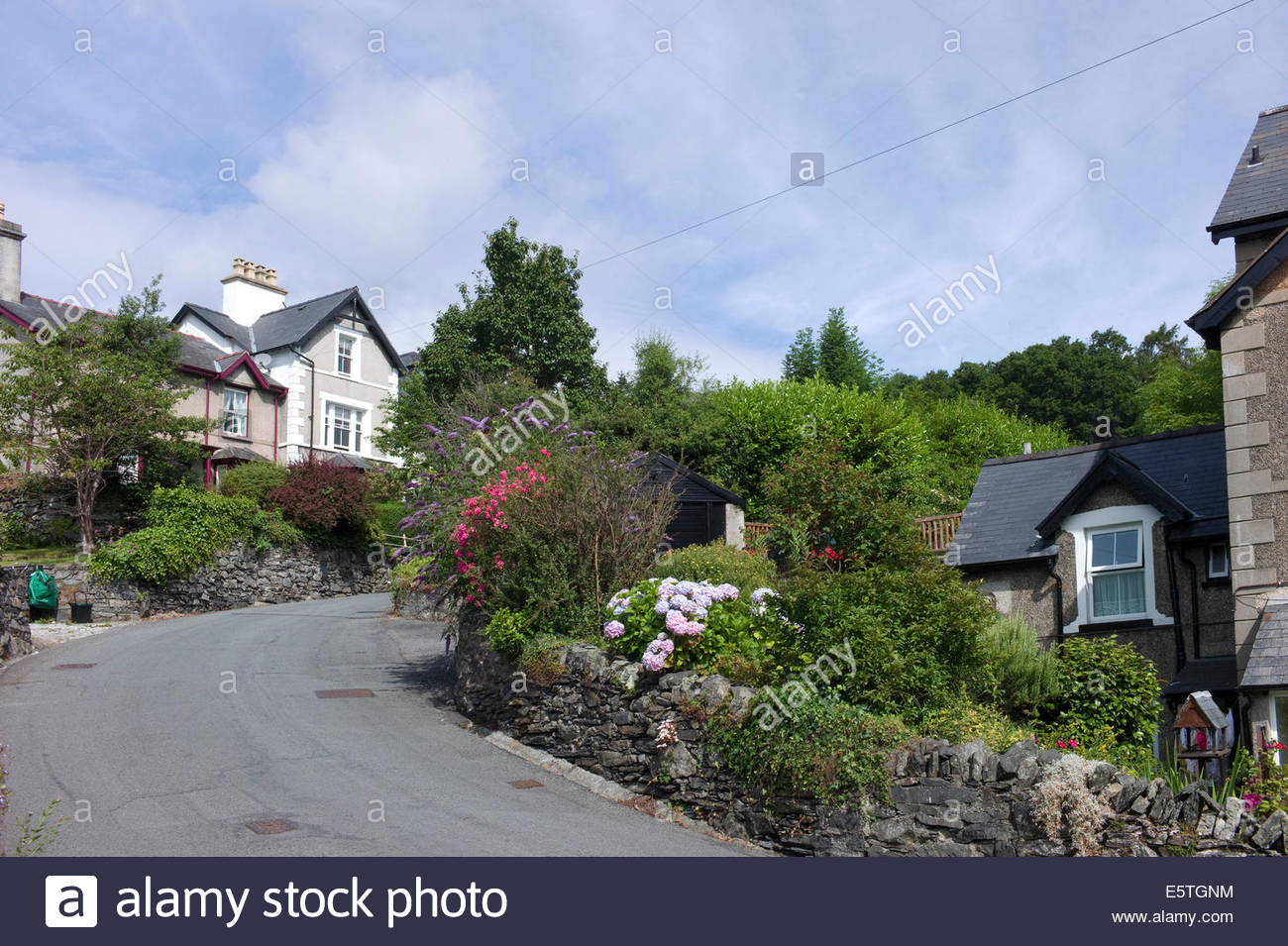 Traditional Welsh Cottages Stock Photos & Traditional Welsh Cottages ...