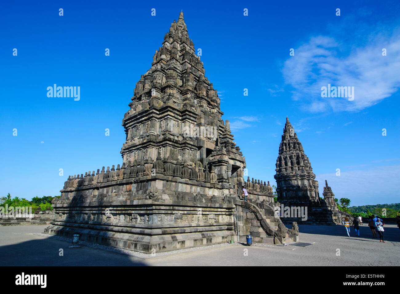 The Prambanan Temple complex, UNESCO World Heritage Site, Java ...