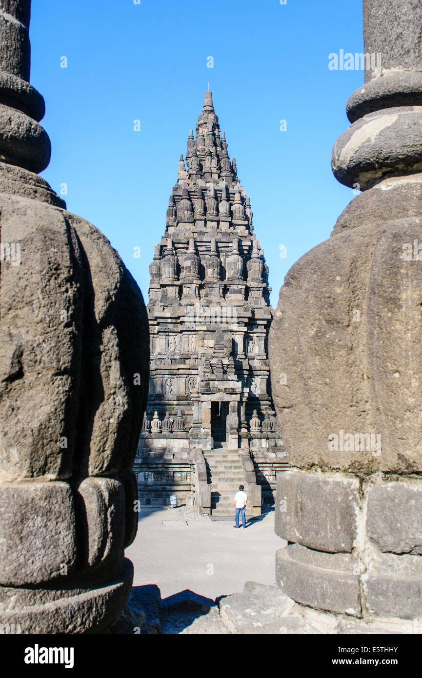 The Prambanan Temple complex, UNESCO World Heritage Site, Java ...