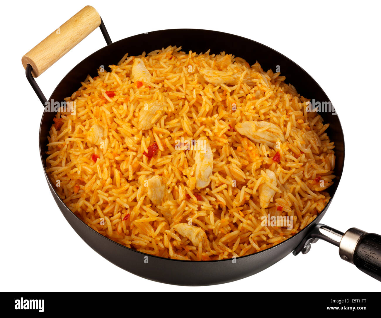 Stir fry rice chicken hi-res stock photography and images - Alamy