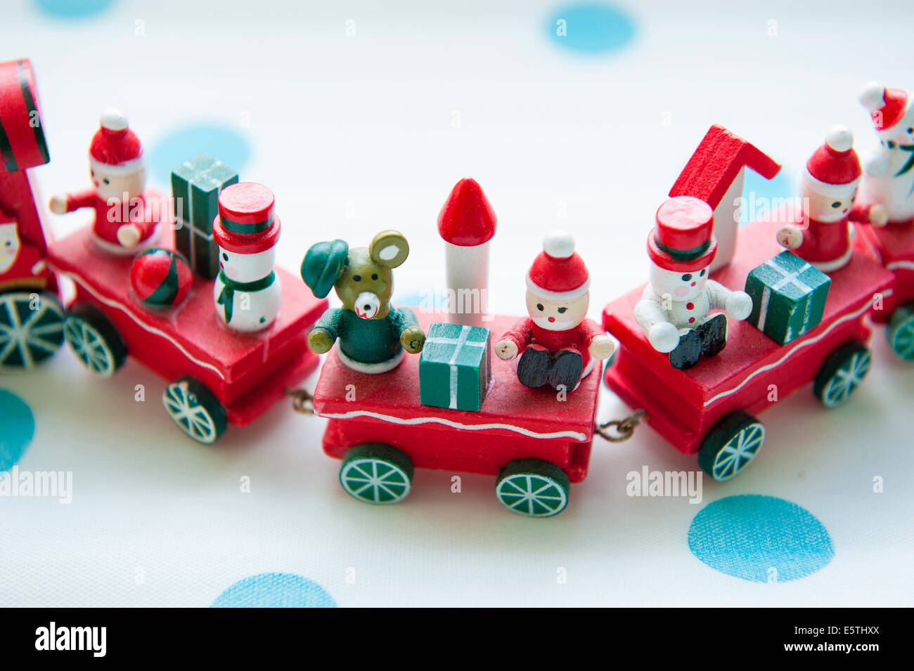 Santa claus train hi-res stock photography and images - Alamy