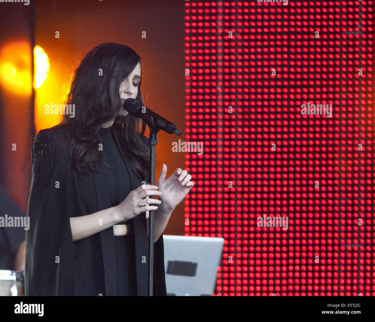 Hollywood, California, USA. 5th Aug, 2014. American singer-songwriter ...