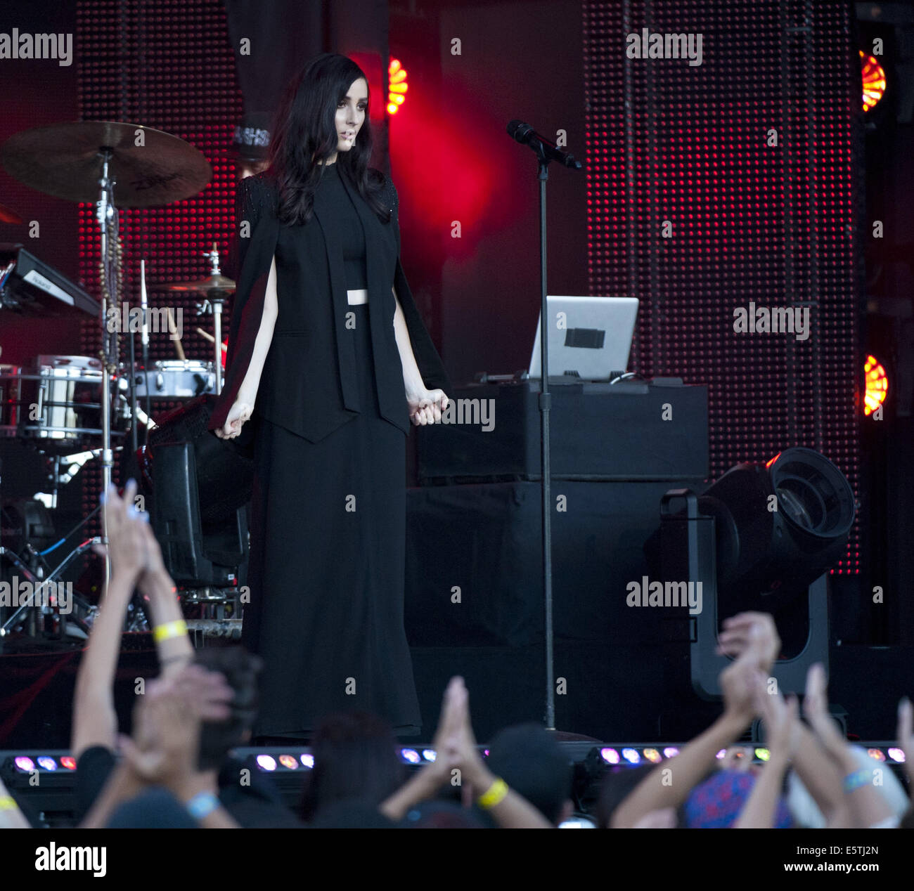Hollywood, California, USA. 5th Aug, 2014. American singer-songwriter ...