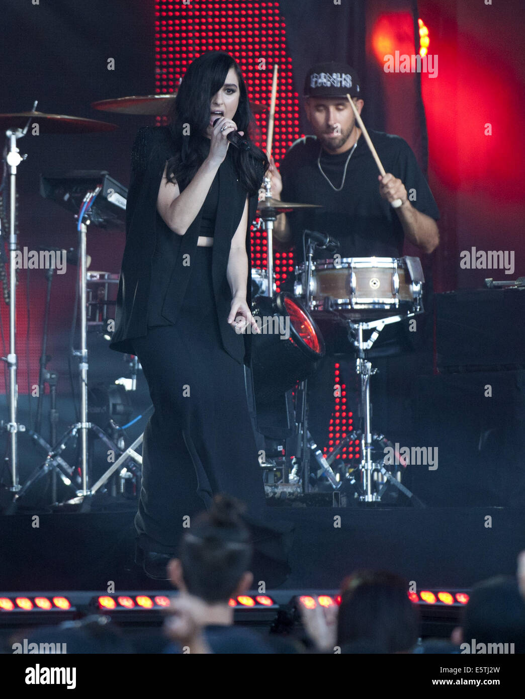 Hollywood, California, USA. 5th Aug, 2014. American singer-songwriter ...