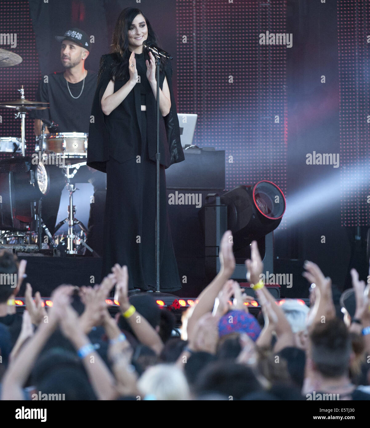 Hollywood, California, USA. 5th Aug, 2014. American singer-songwriter ...