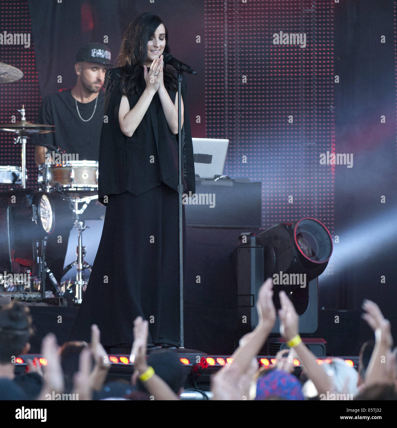 Hollywood, California, USA. 5th Aug, 2014. American singer-songwriter ...