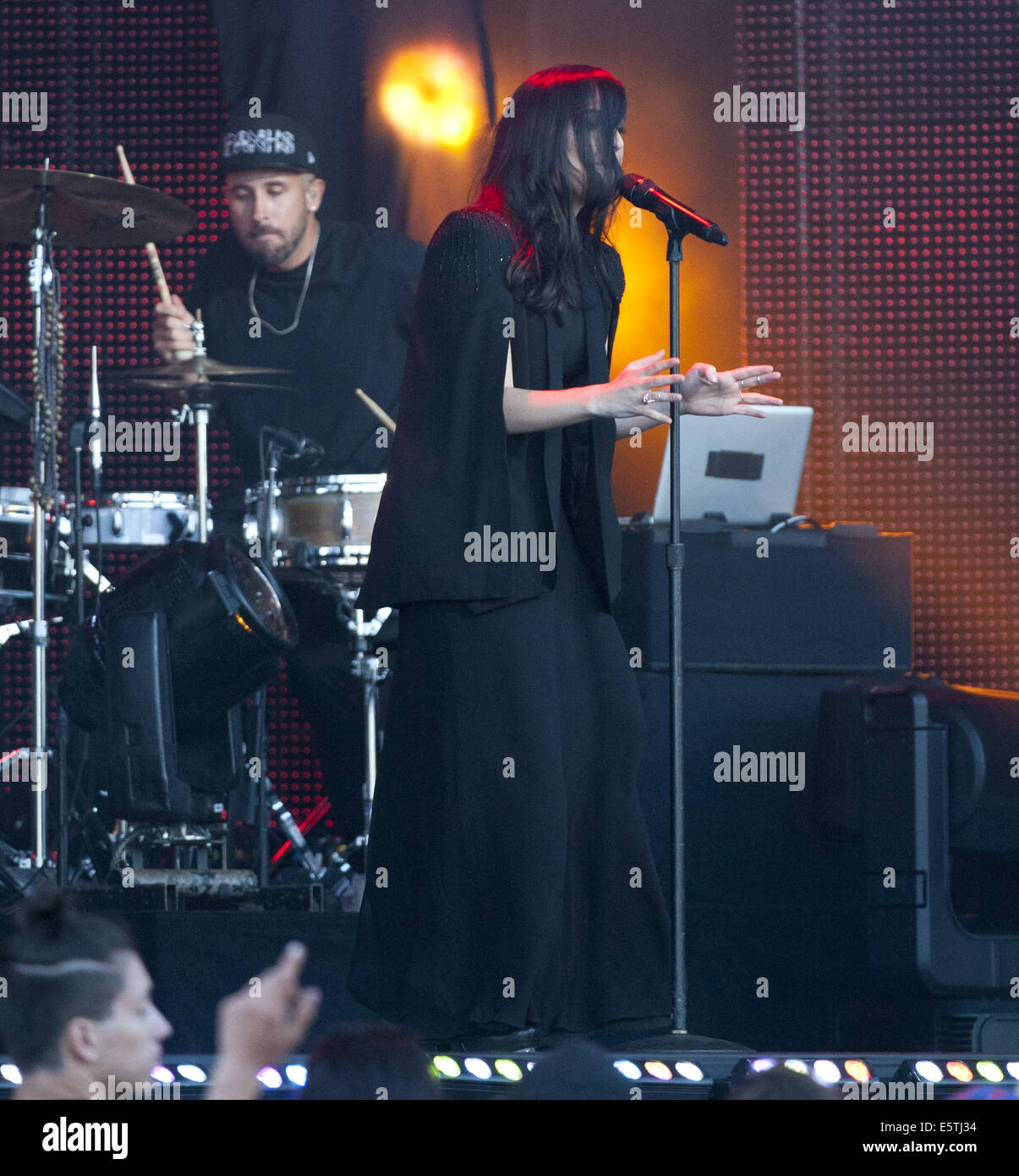 Hollywood, California, USA. 5th Aug, 2014. American singer-songwriter ...