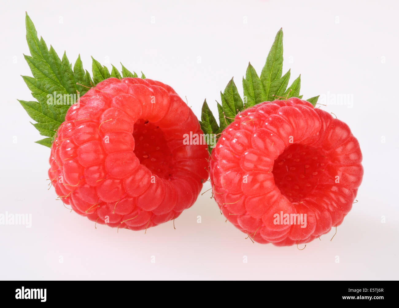 GROUP OF FRESH RASPBERRIES Stock Photo - Alamy