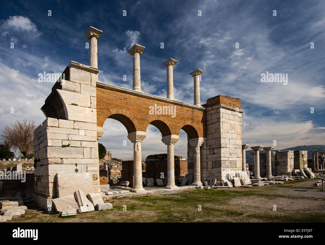Basilica of St. John, Selcuk, Turkey Stock Photo - Alamy